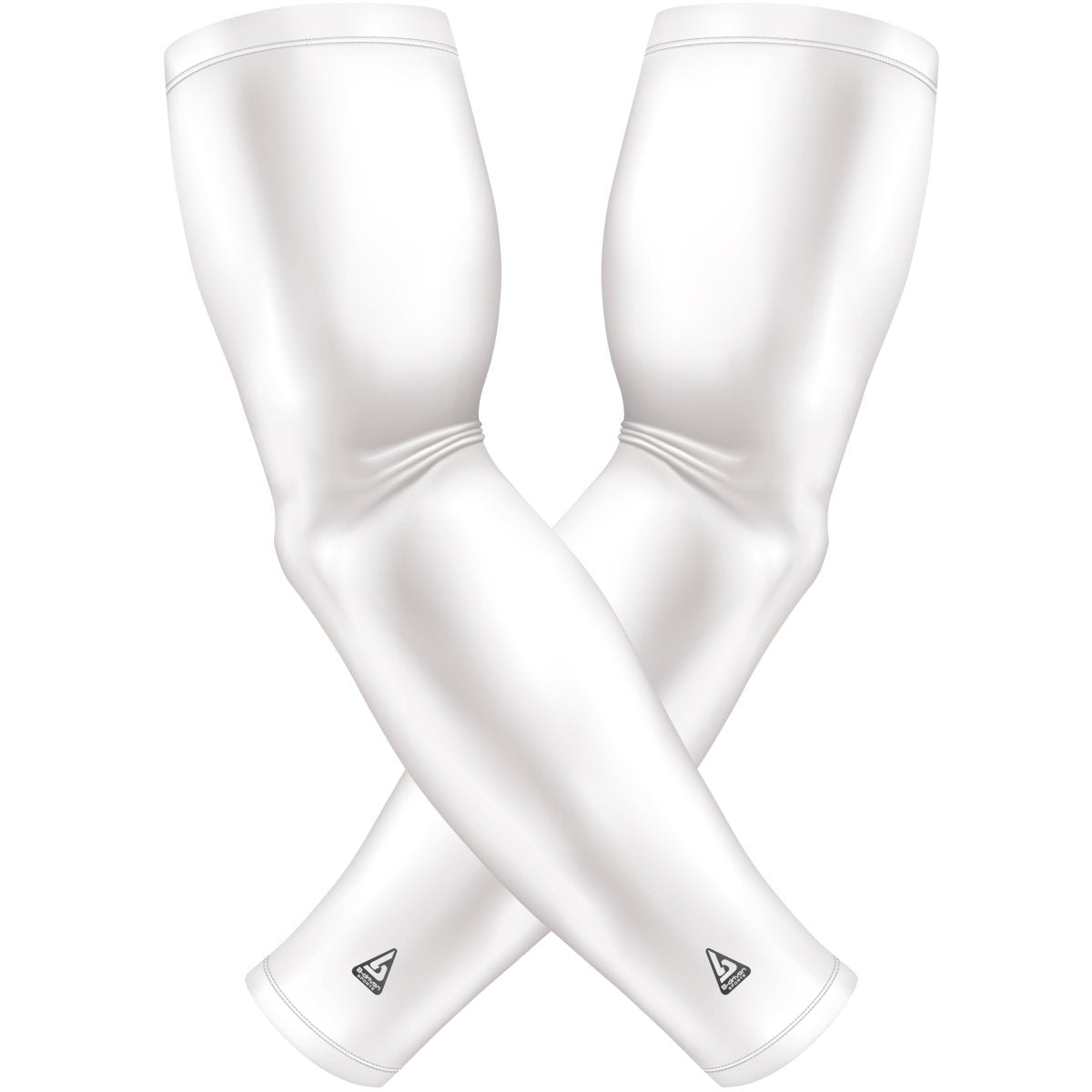 (2-PACK)- WHITE SOLID - B-Driven Sports